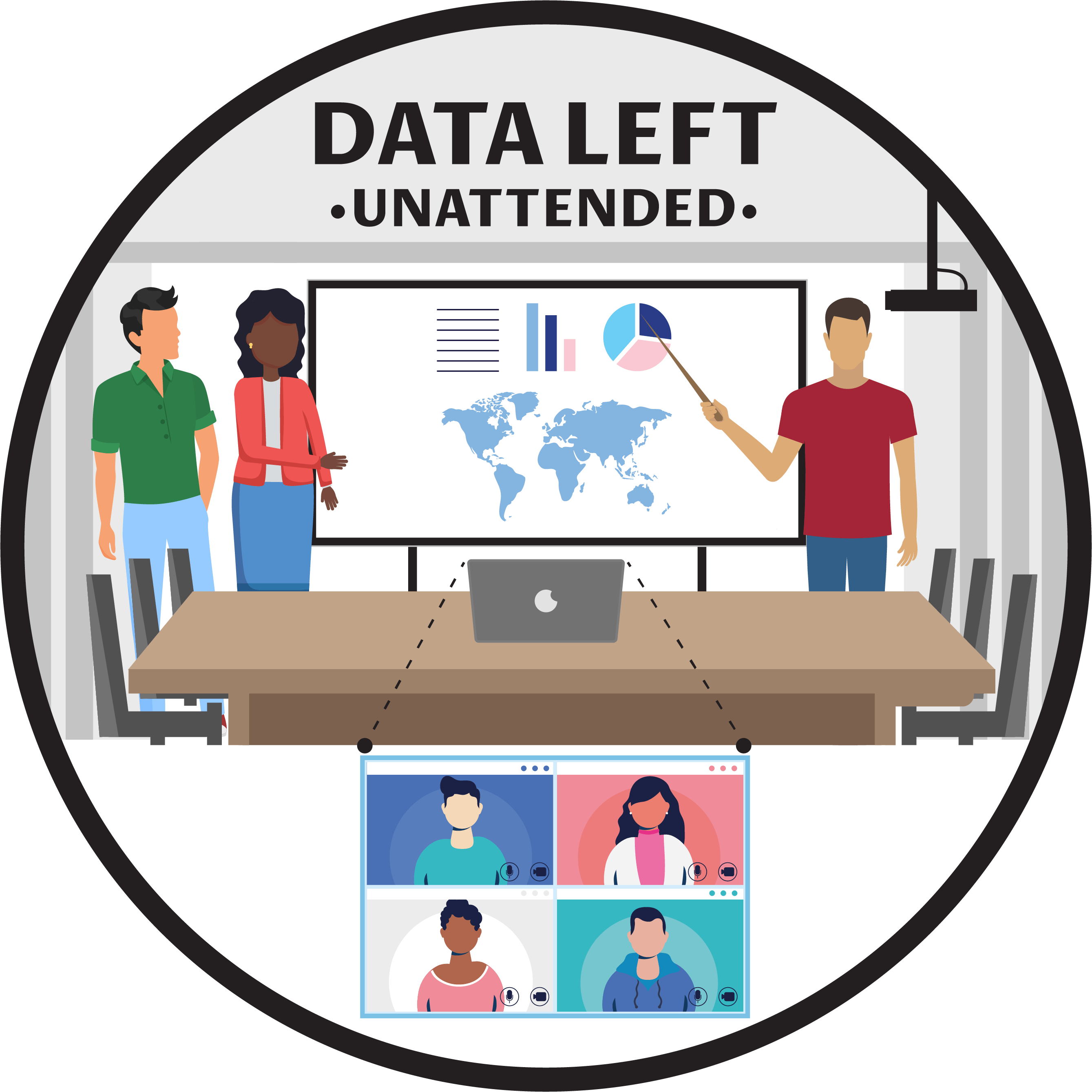 Data Left Unattended Logo_Revised – DataGrillen: Data, Bratwurst & Beer